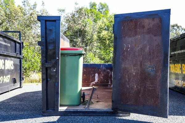 8m³ with door | Magic Bins | Skip Bin Hire Brisbane